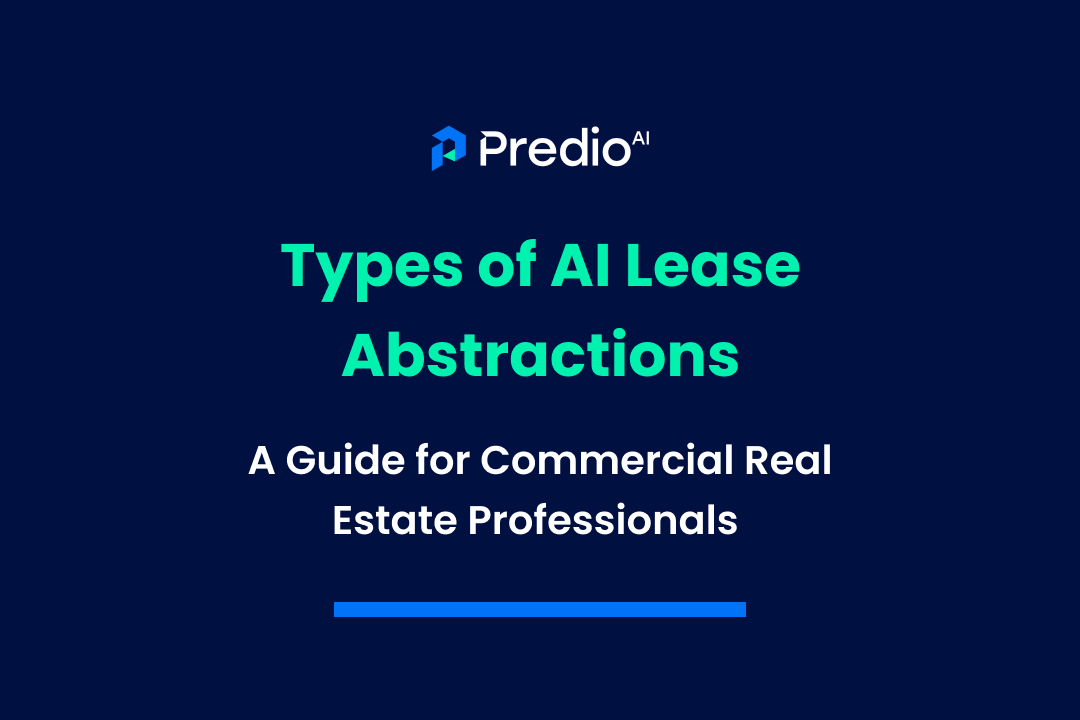 Types of AI Lease Abstractions: A Guide for Commercial Real Estate ...
